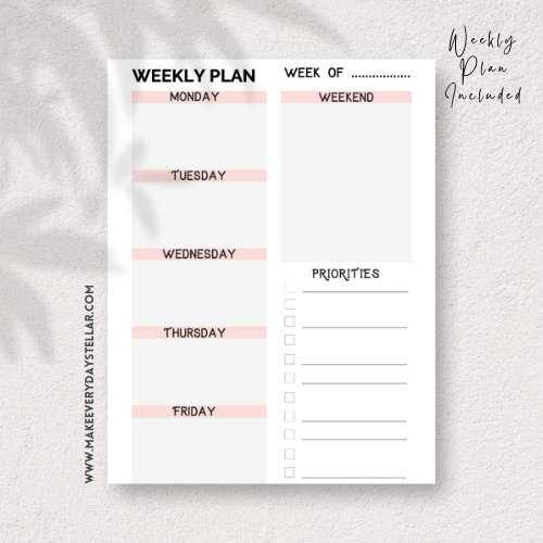 Pretty Simple Simple Planner - Etsy