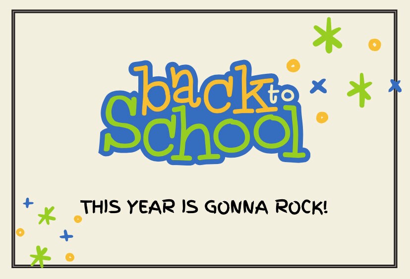 Back to School Greeting Cards - Etsy