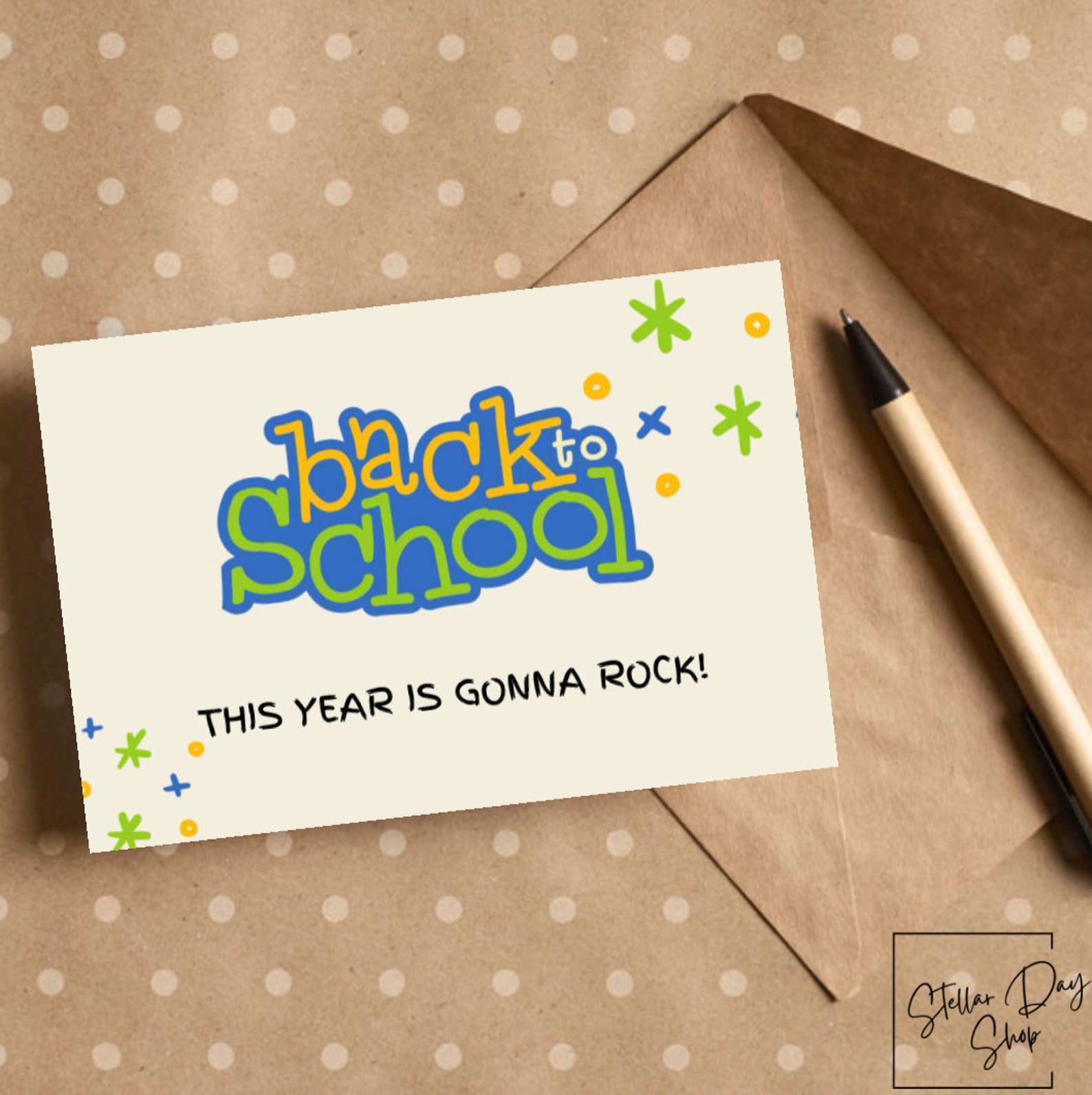 Back to School Greeting Cards - Etsy