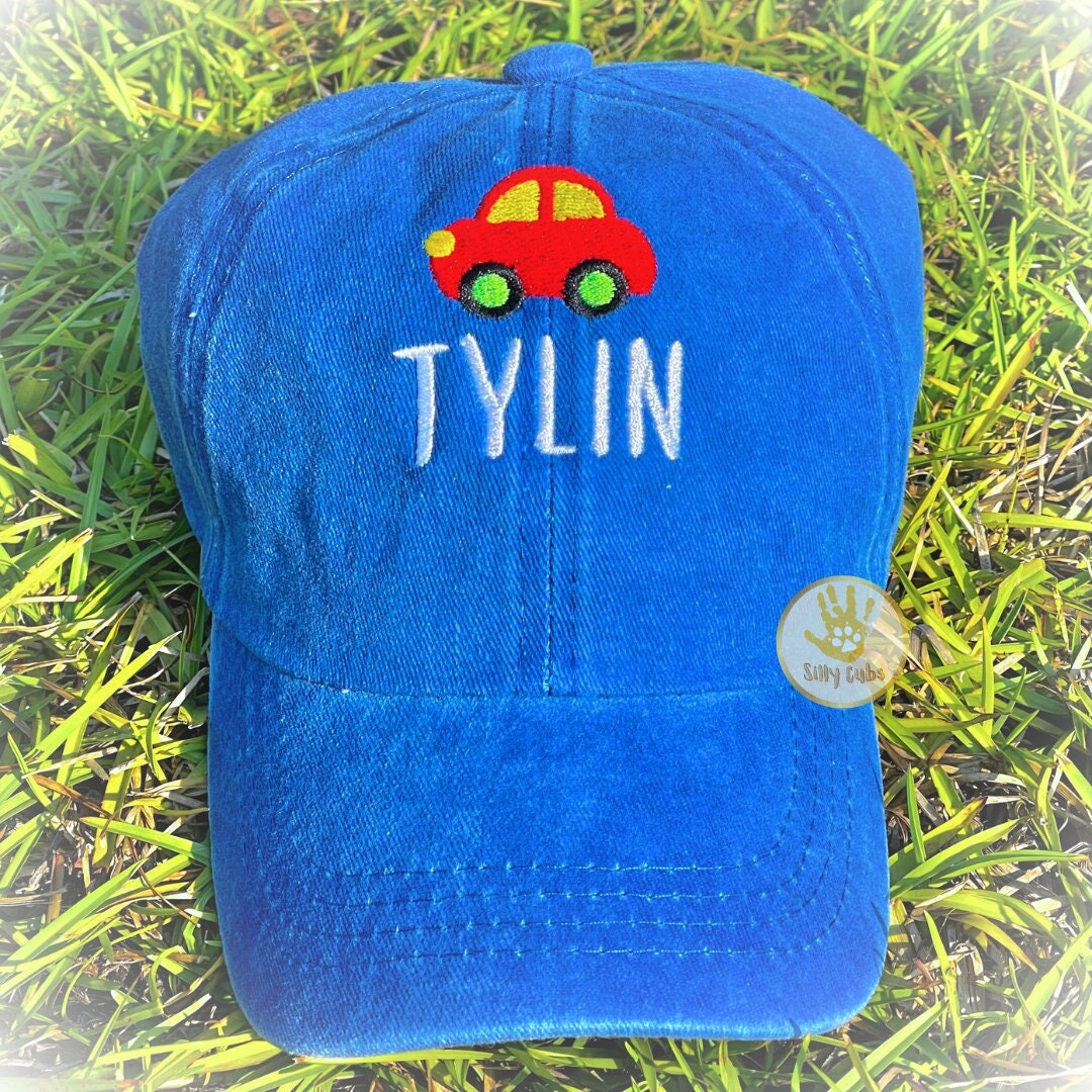 Custom Toddler Car Hat (ages 1-5), Personalized Toddler Baseball Cap ...