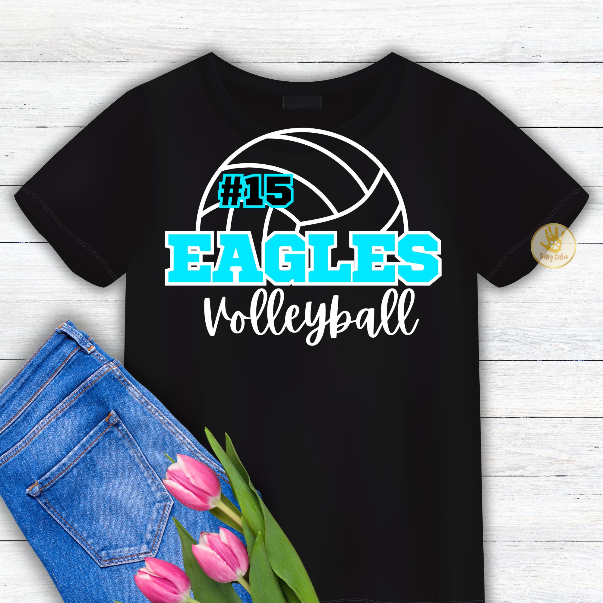 Volleyball Team Shirt Custom Volleyball Tee Personalized - Etsy