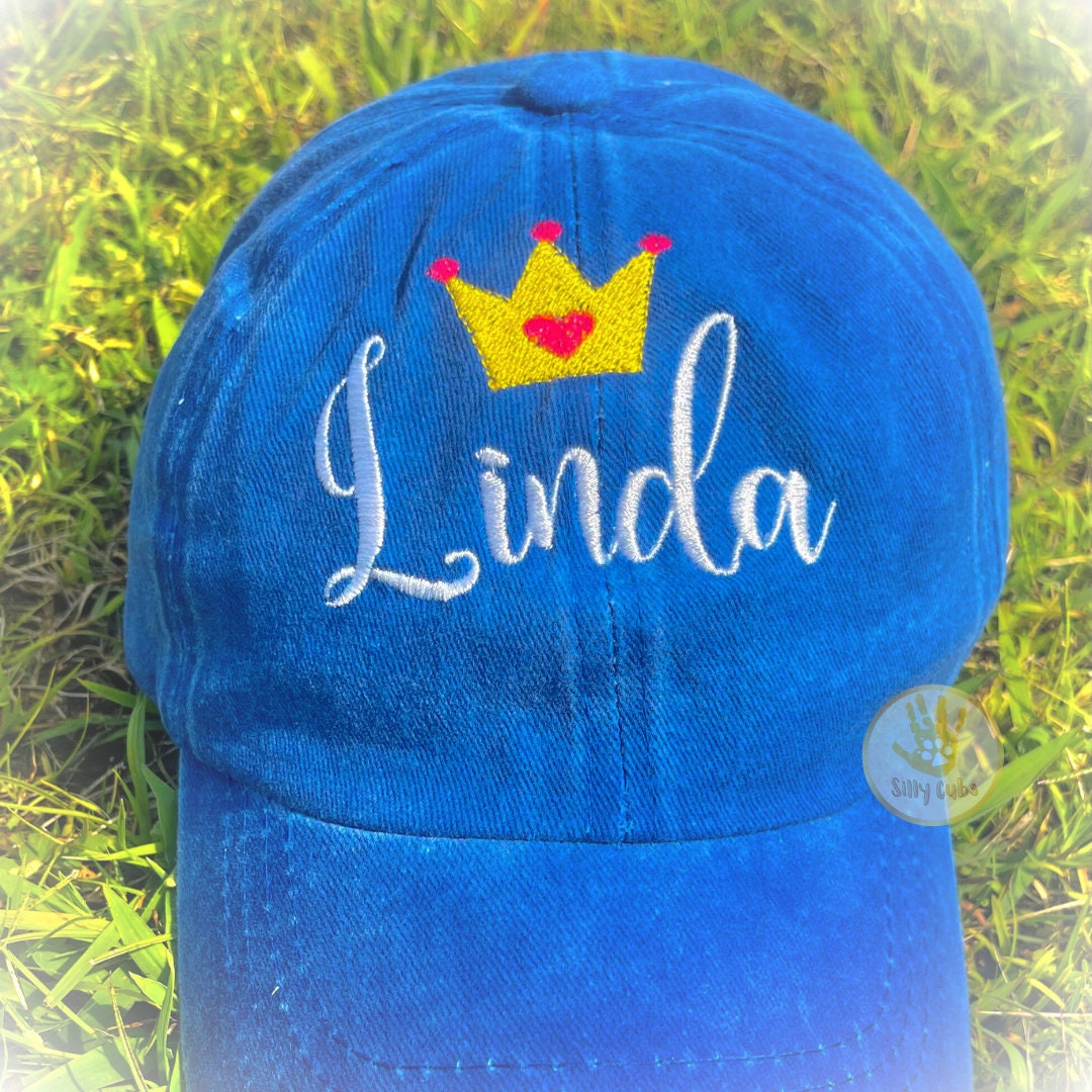 Custom Toddler Princess Crown Hat (ages 1-5), Personalized Toddler Girl ...