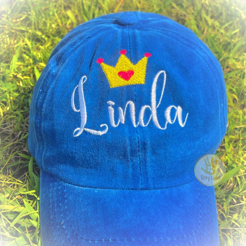 Custom Toddler Princess Crown Hat (ages 1-5), Personalized Toddler Girl ...