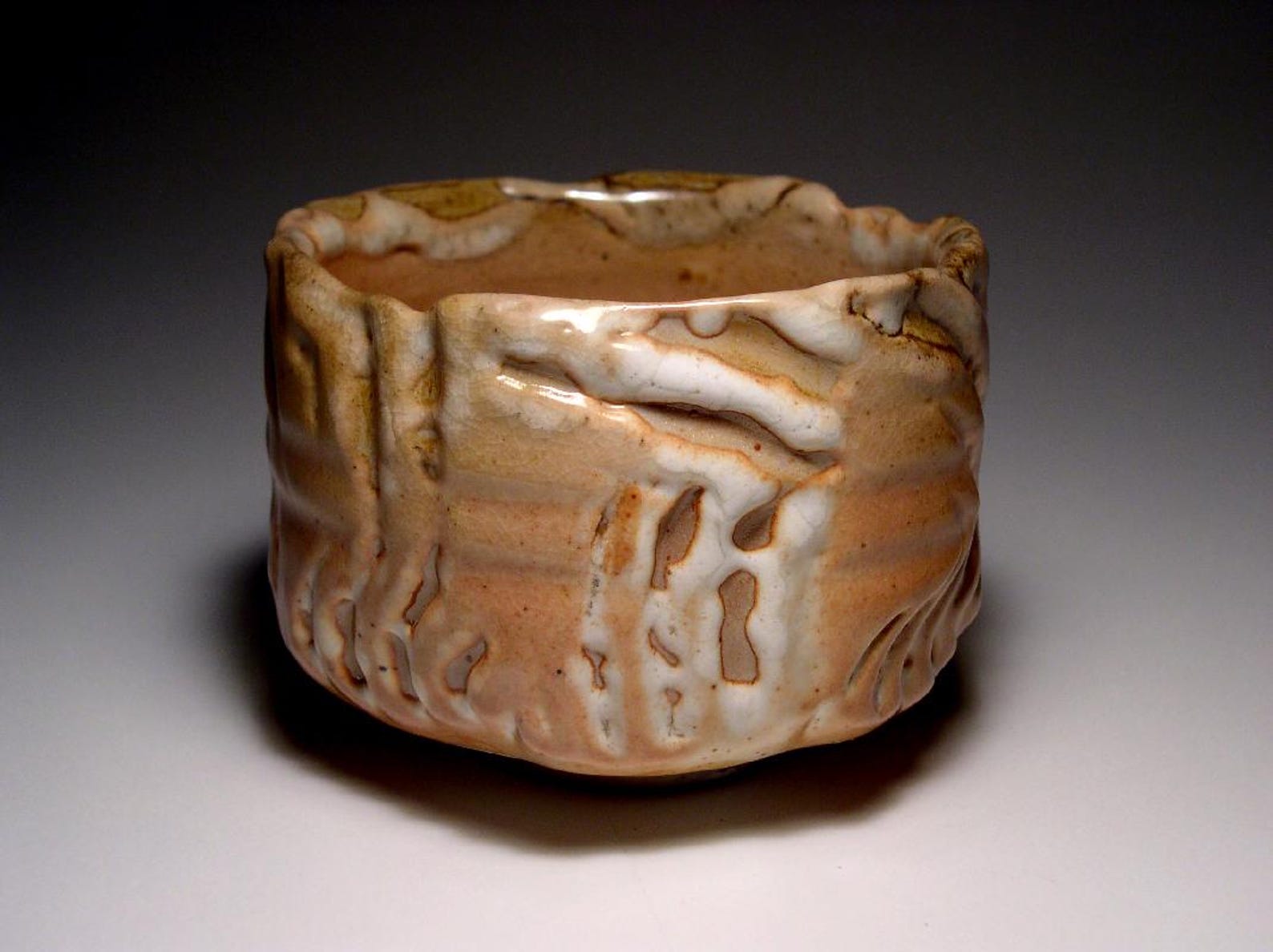 Studio Pottery US Frederick Olsen Shino Tea Bowl - Etsy