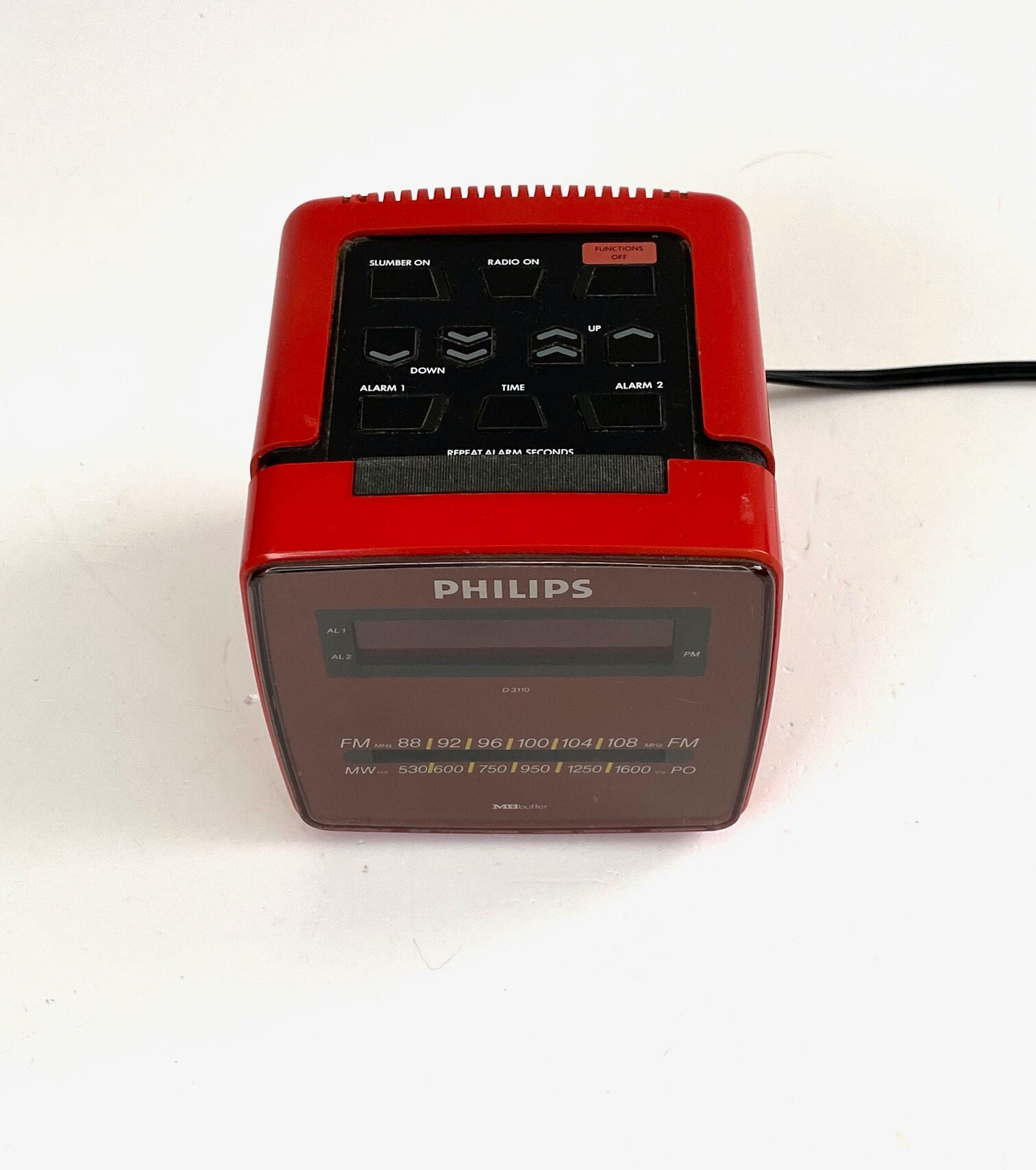 80S Philips CUBE Radio Alarm Clock - Etsy