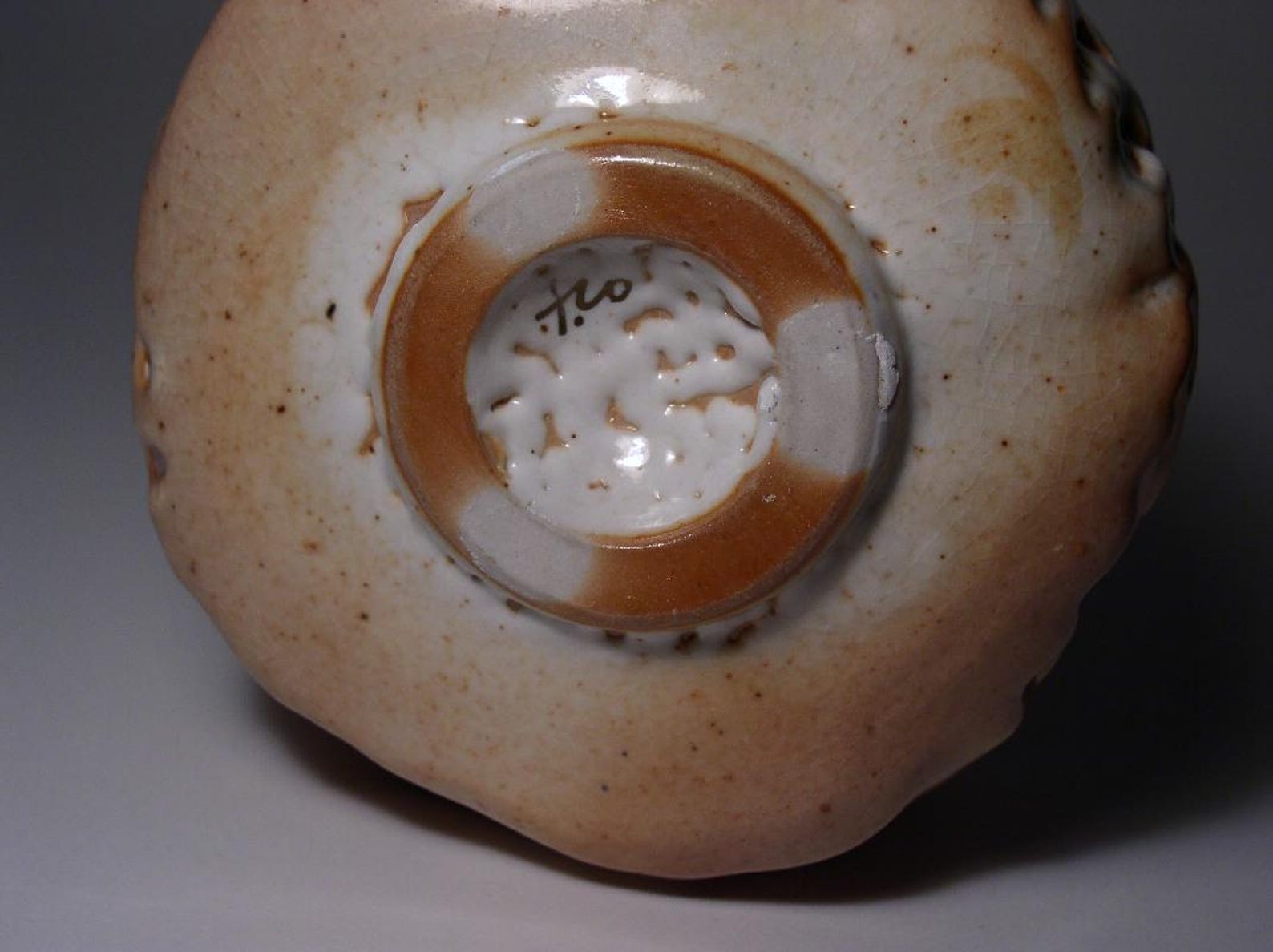 Studio Pottery US Frederick Olsen Shino Tea Bowl - Etsy