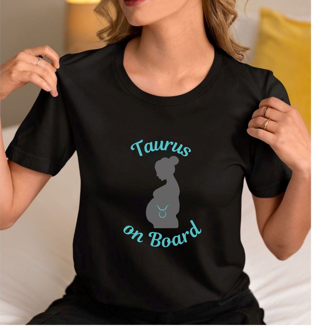 Taurus Boy Black T-shirt Birthday Baby Shower Reveal Party Favorite ...