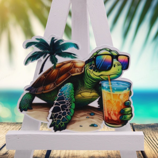 Sea Turtle Decal - Etsy