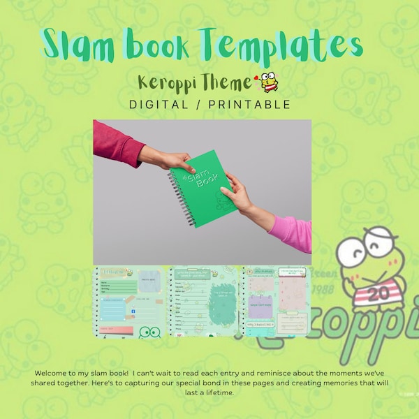 Slam Book - Etsy