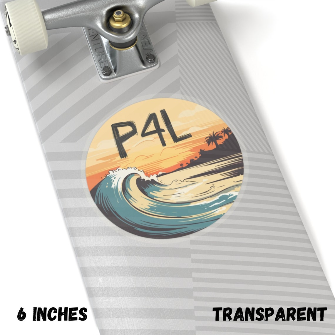 P4L Surf Sticker, Pogues for Life, P4L, OBX, John B, Sarah, JJ, Kiara ...