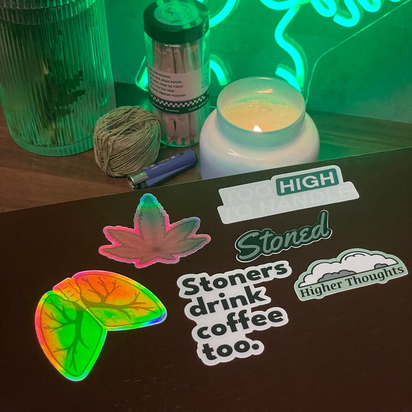Stoner Stickers - Etsy