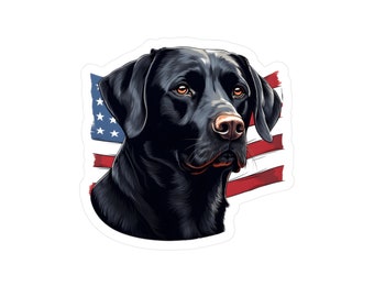 Black Lab Sticker - Etsy