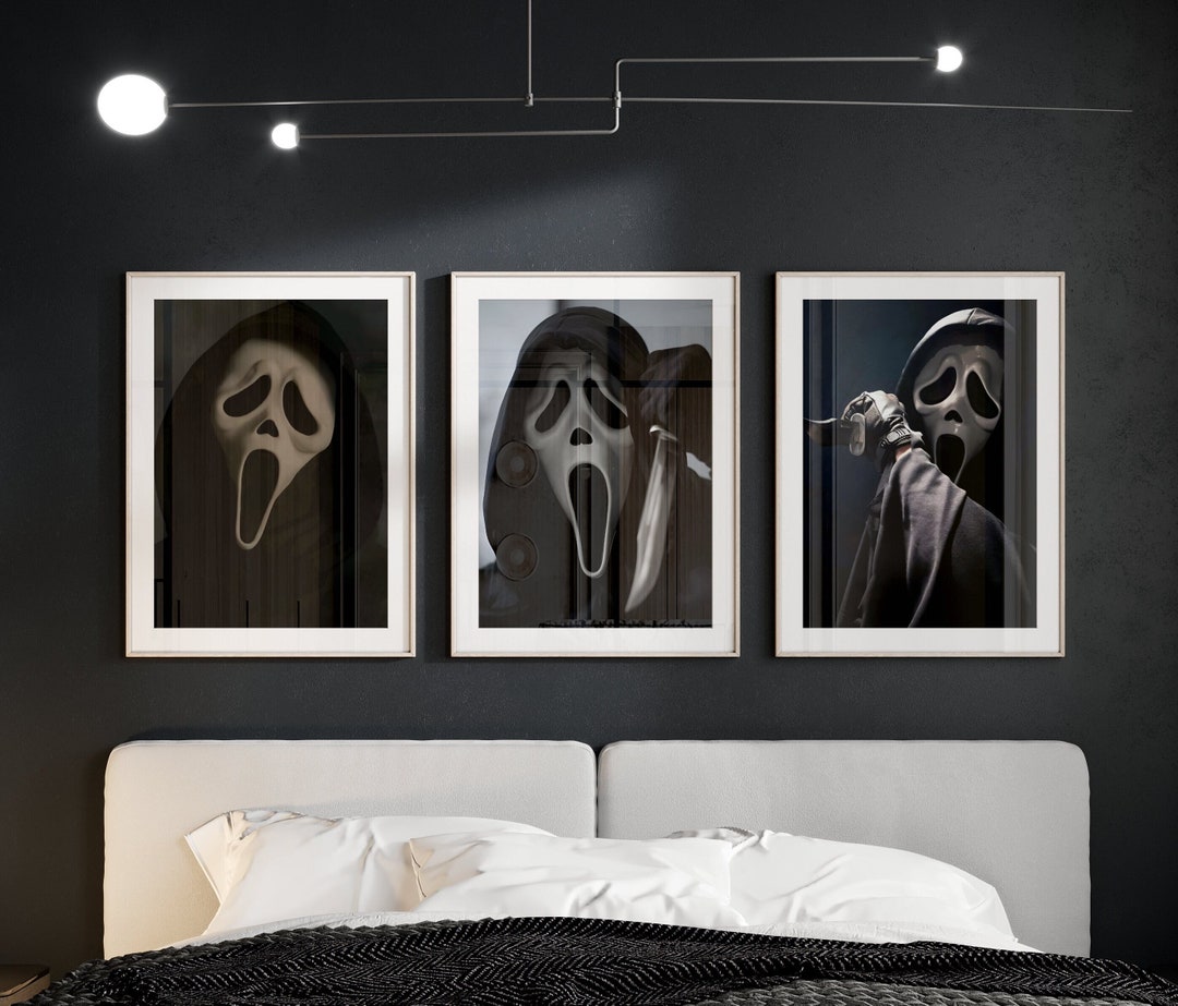 GHOSTFACE: Scream Fan Art Poster Set of 3 Horror Posters - Etsy
