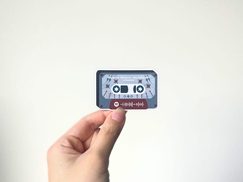 Genshin Impact Music Cassette Sticker | Arlecchino the Knave Sticker ...