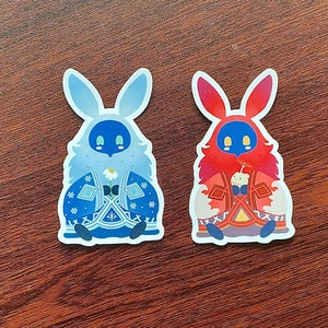 Chibi Chonky Abyss Mage Genshin Impact Stickers Cute - Etsy