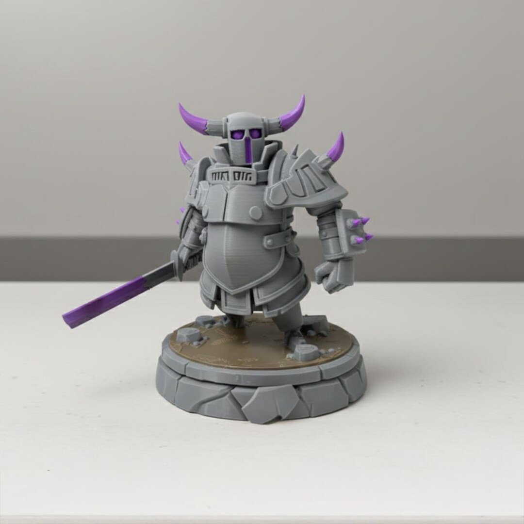 PEKKA Inspired 3D Printed Figure | Clash Royale Fan Art Collectable ...
