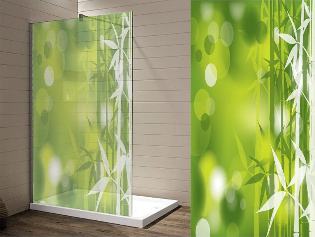 Shower Cubicle Decor for the Shower Enclosure Bamboo Decor - Etsy