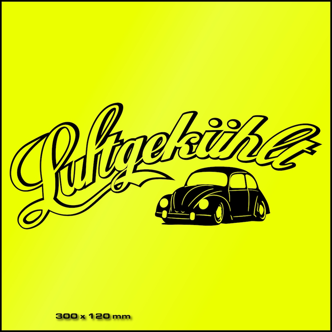 Air Cooled Bug Car Van Truck Bus Automotive Decal Sticker - Etsy