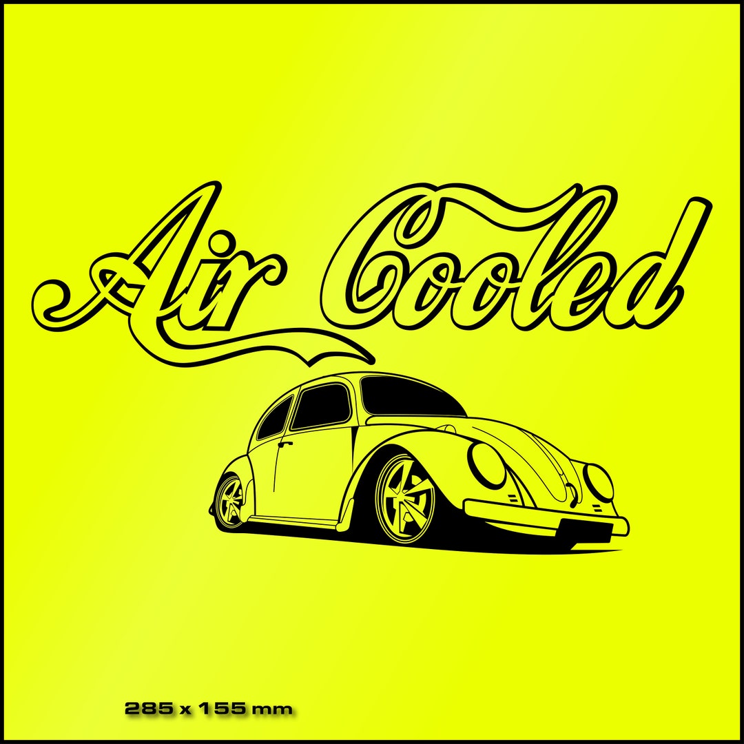 Air Cooled Bug Car Van Truck Bus Automotive Decal Sticker - Etsy