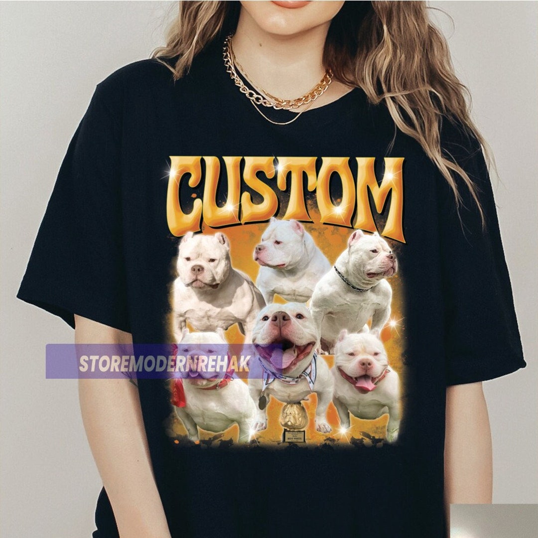 Custom Retro Dog Bootleg Shirt, Custom Comfort Colors Dog Shirt, Dog ...