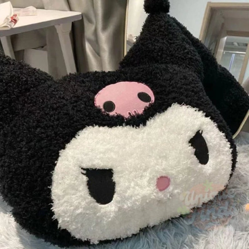 Big Sanrio Kuromi Plushie Head My Melody Plush Hello Kitty - Etsy Hong Kong