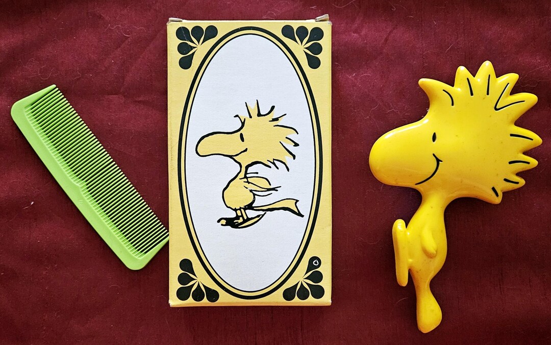 Vintage 1972 Avon Peanuts/woodstock Comb and Brush Set - Etsy