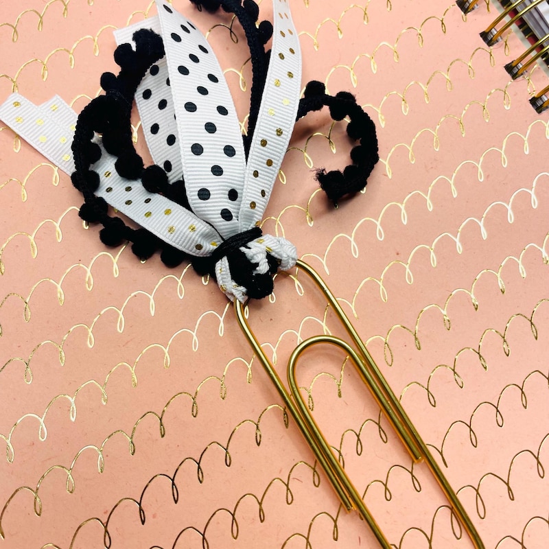 Ribbon Bookmark - Etsy