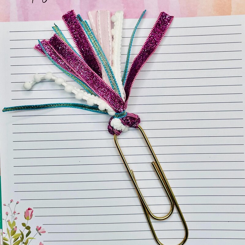 Paper Clip Bookmark - Etsy