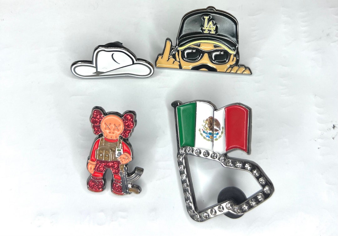 Metal Enamel Pins for Hats, Lanyards, Backpacks - Etsy