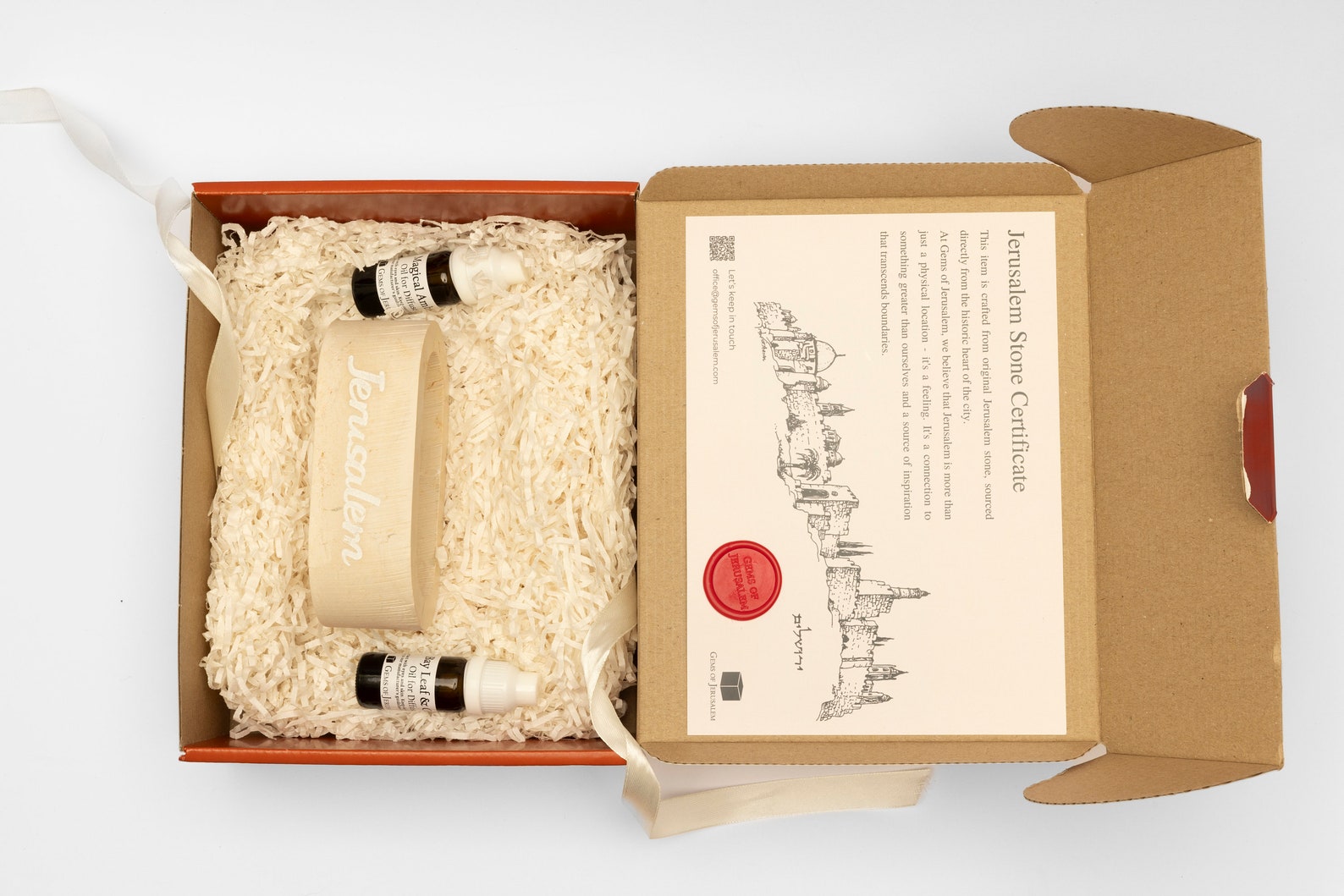 Stone Essential Oil Diffuser | Natural Jerusalem Stone | Luxury ...