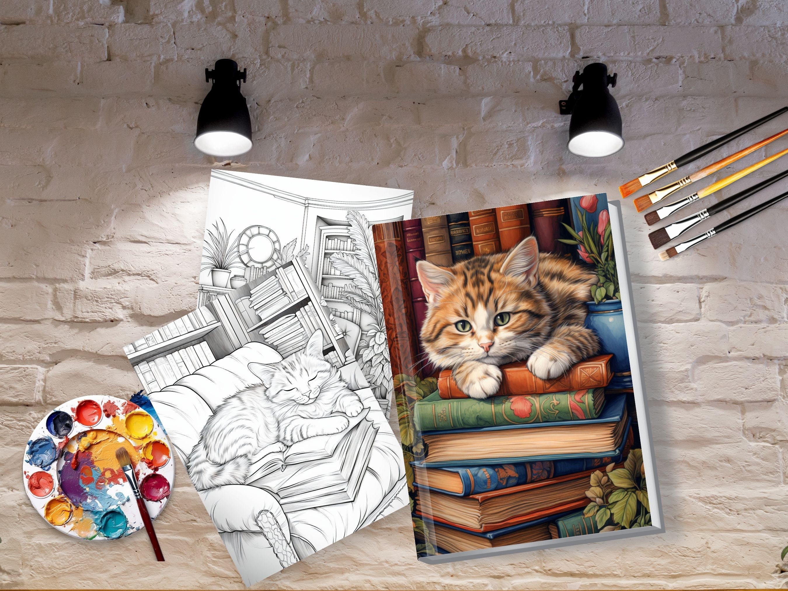 Cozy Reading Nook Coloring Pages Book Lovers Coloring Sheets Book Nook ...