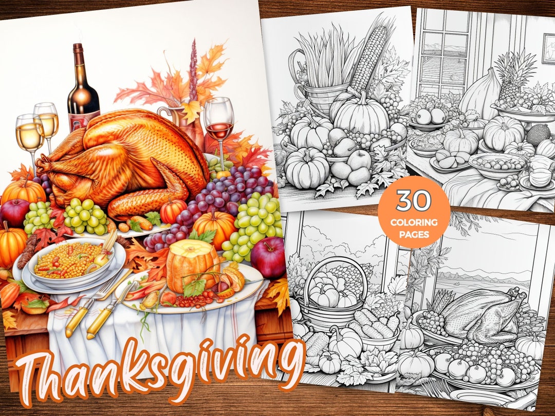 Coloring Pages Thanksgiving Turkey Thanksgiving Coloring Turkey Fall ...