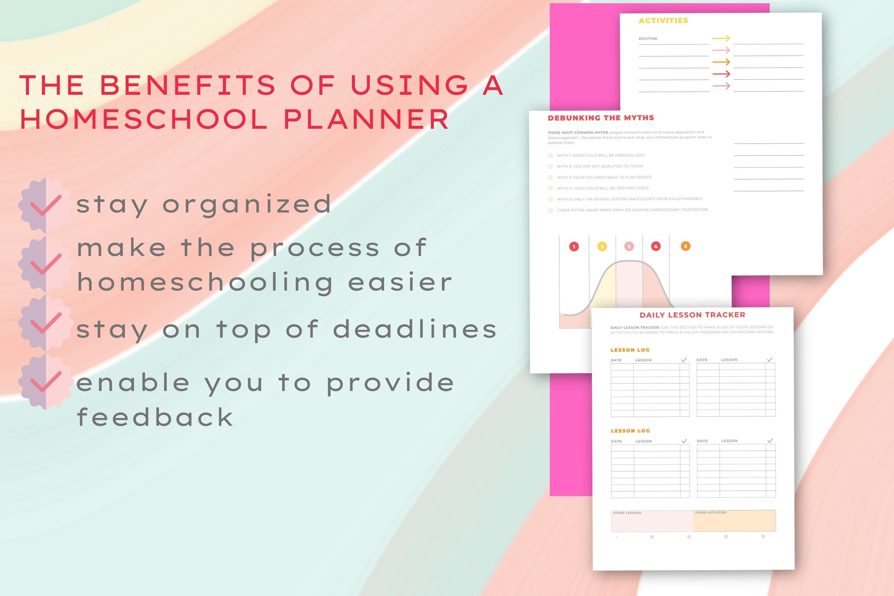 50 Pages HOMESCHOOL Planner Printable Home School Planner - Etsy