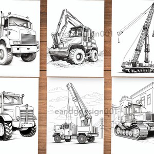 Construction Coloring Sheets Construction Vehicles Coloring Pages ...