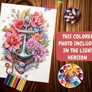 Flower Ship Coloring Pages Pirate Ship Coloring Book Floral Voyage ...