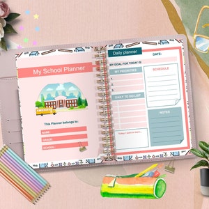 Editable Back to School Elementary School Planner Printable, INSTANT ...
