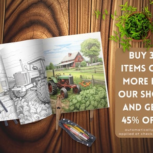 Farmland Coloring Pages Rural Life Coloring Book Agricultural Charm ...