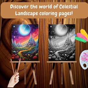 Celestial Coloring Pages Celestial Spaces Coloring Sheets Celestial ...