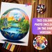 World in a Bubble Coloring Pages for Adults World in a Crystal Ball ...