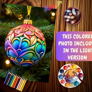 Christmas Ornaments Coloring Page Printable Color Christmas Ornaments ...