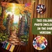 Magical Forest Gate Coloring Pages Printable Enchanted Gate Coloring ...