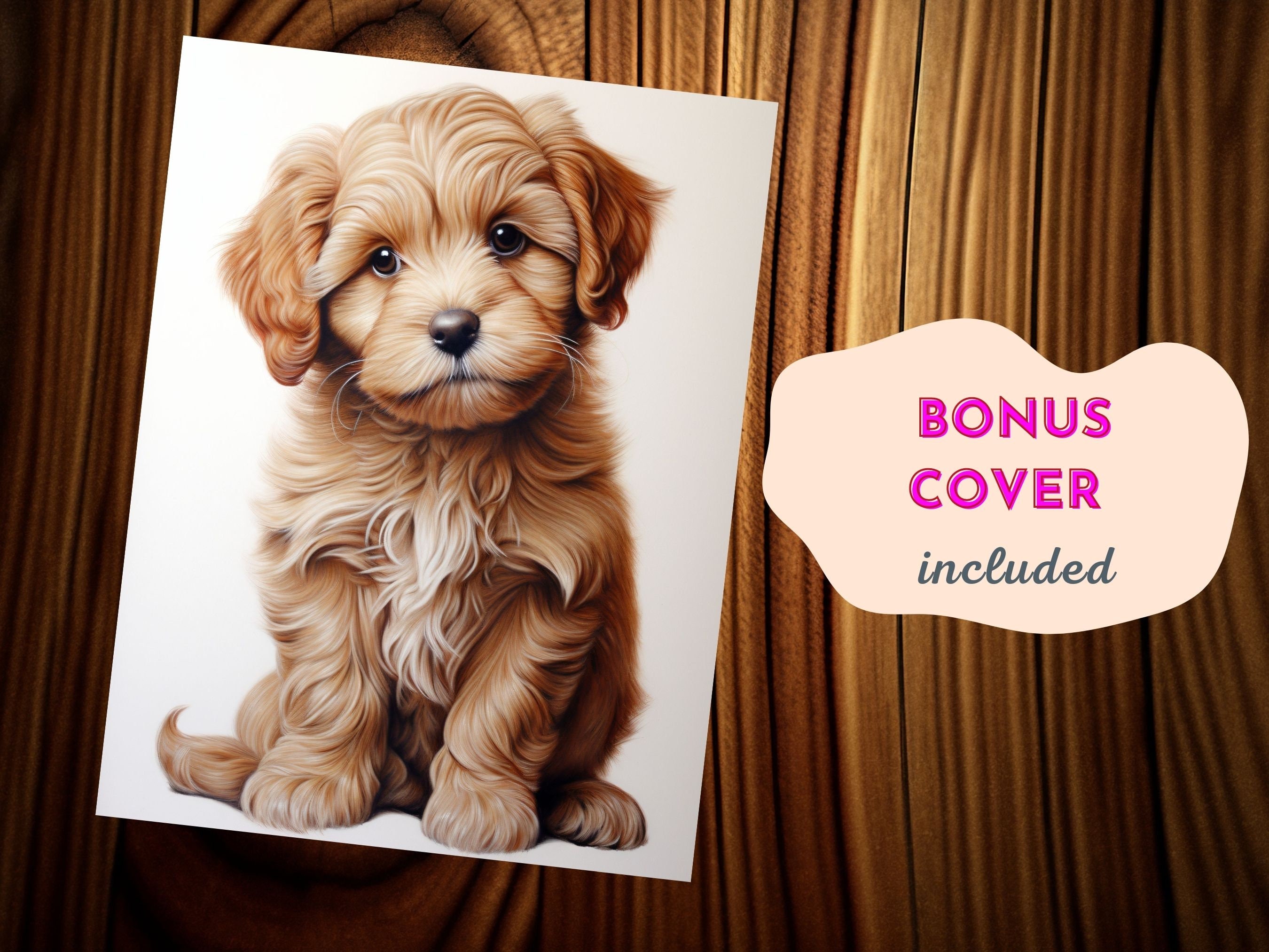 Cute Baby Animals Grayscale Coloring Pages Printable Adult Coloring ...