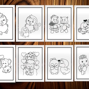 Printable Cute Valentine Coloring Pages Valentines Day Coloring Pages ...