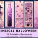 Halloween Bookmarks Bundle Printable Digital Instant Download PNG ...