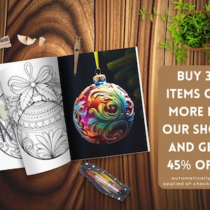 Christmas Ornaments Coloring Page Printable Color Christmas Ornaments ...