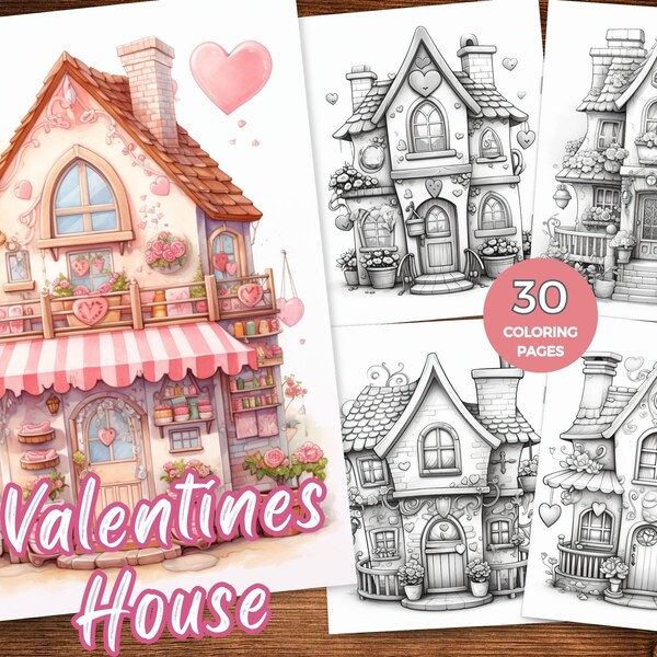 Valentine House - Etsy