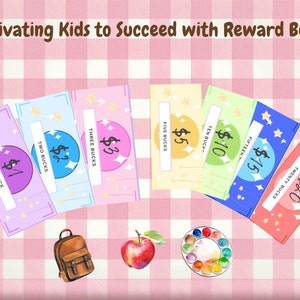 Editable Kids Reward Bucks Printable, INSTANT DOWNLOAD, Mom Bucks ...