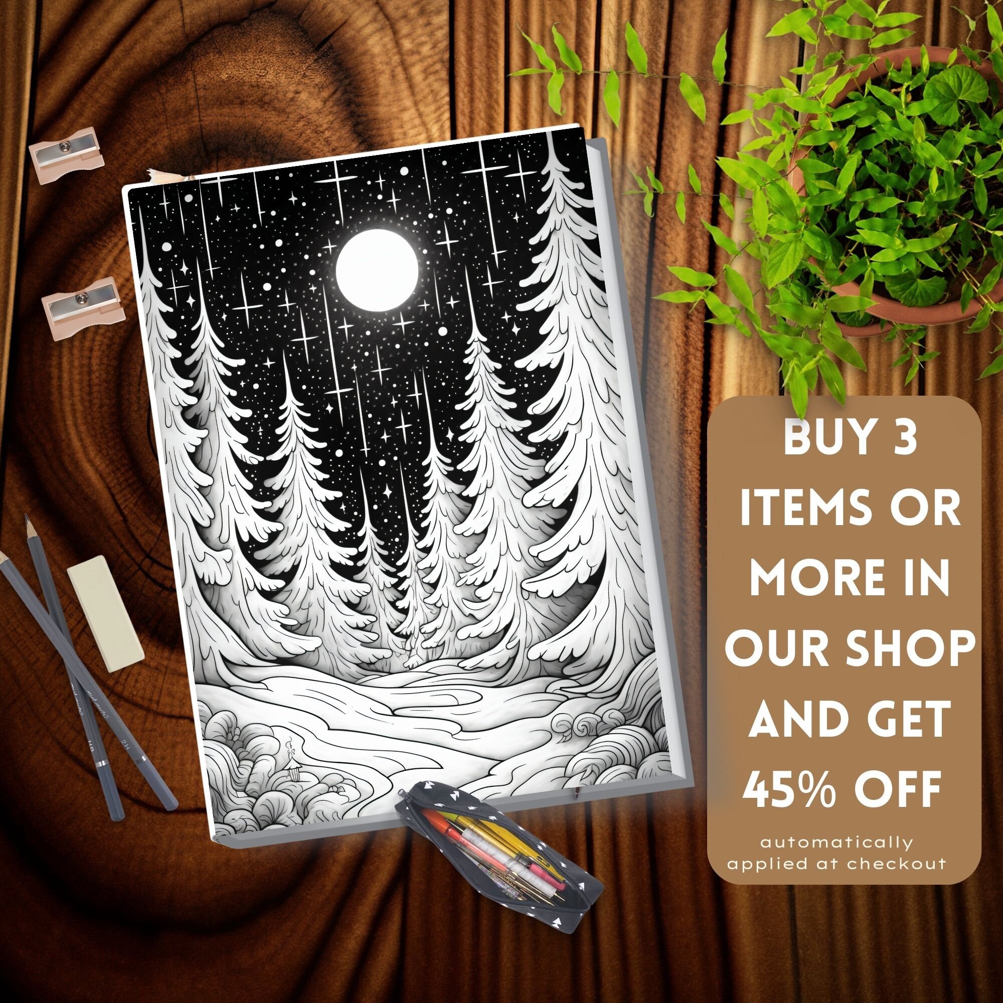 Black Background Coloring Pages Instant Download Celestial Black ...
