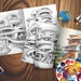 Futuristic Coloring Pages Futuristic House Coloring Book for Adults ...