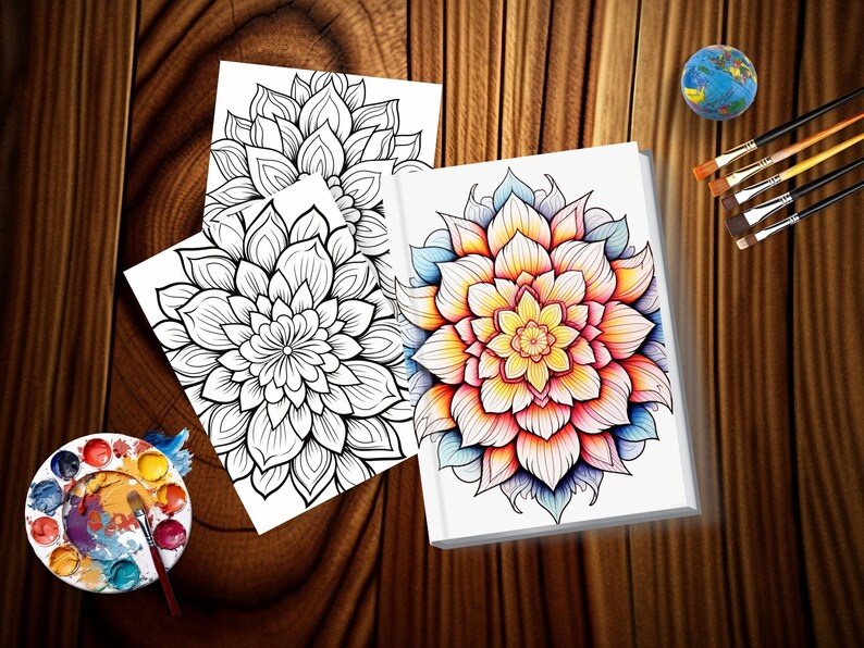 Easy Mandala Coloring Pages Pdf Simple Mandala Coloring Sheets ...